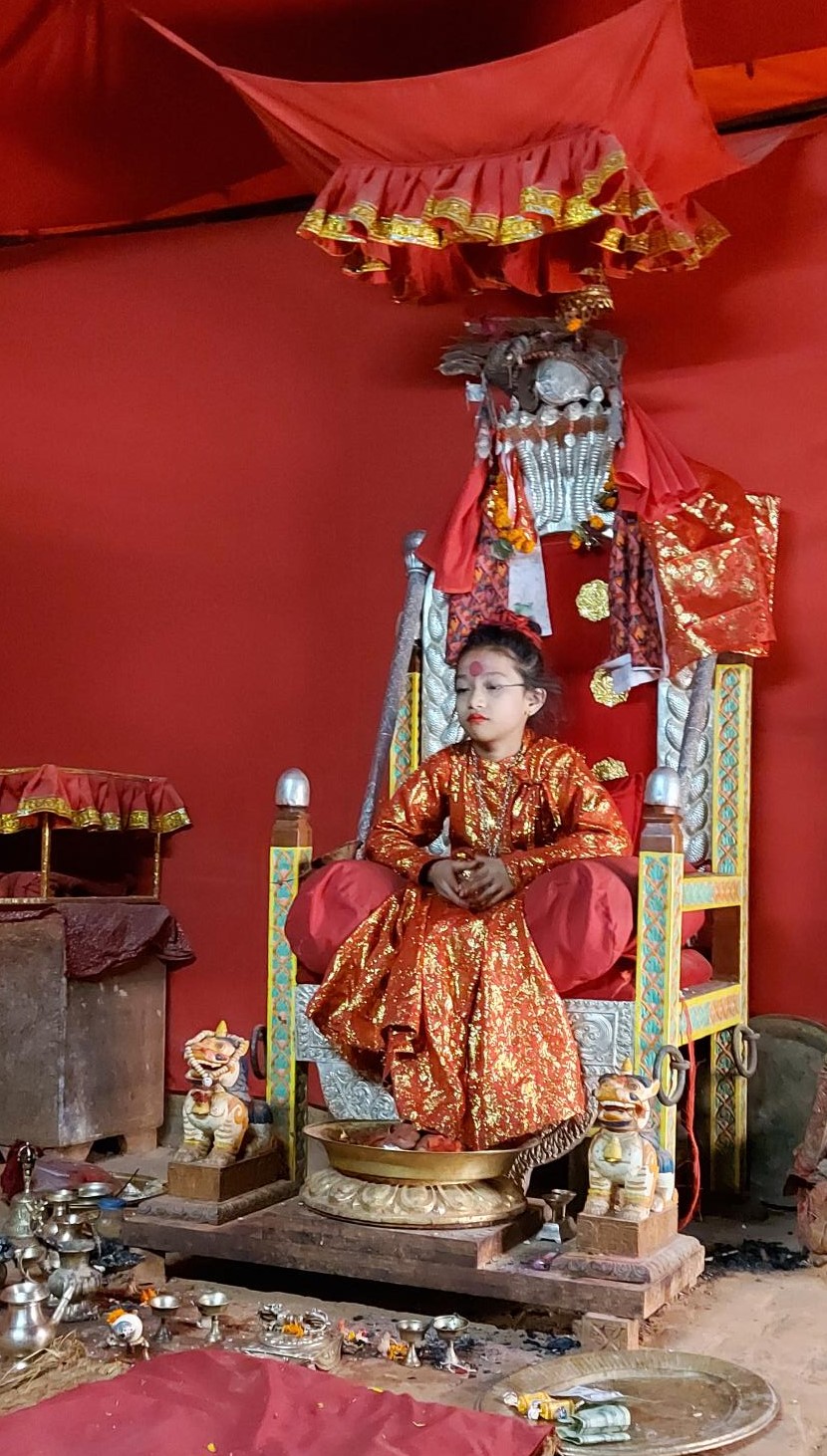 Kumari Devi: The Living Godess - Reisbegeleider Hans